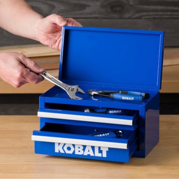 Other | Kobalt Mini Tool Box Blue | Poshmark